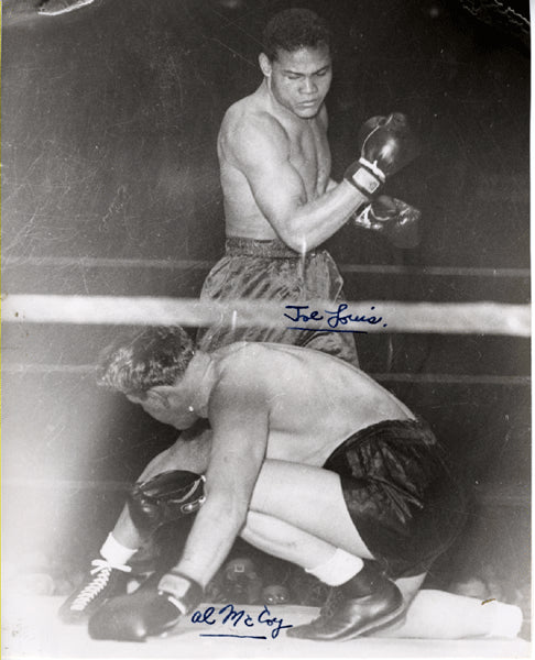 LOUIS, JOE-AL MCCOY WIRE PHOTO (1940) – JO Sports Inc.