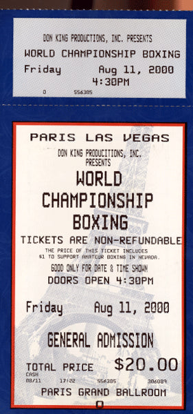 MCCALL, OLIVER-SEDRICK FIELDS FULL TICKET (2000) – JO Sports Inc.
