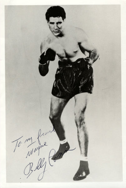 CONN, BILLY SIGNED PHOTO – JO Sports Inc.