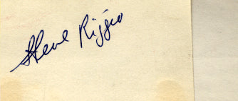 RIGGIO, STEVE INK SIGNATURE – JO Sports Inc.