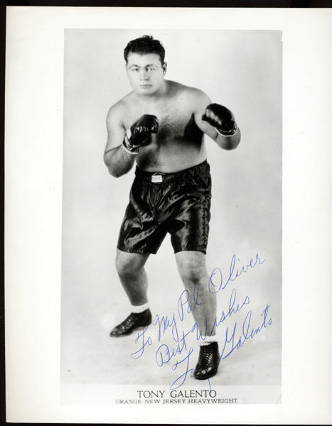 GALENTO, TONY SIGNED PHOTO – JO Sports Inc.