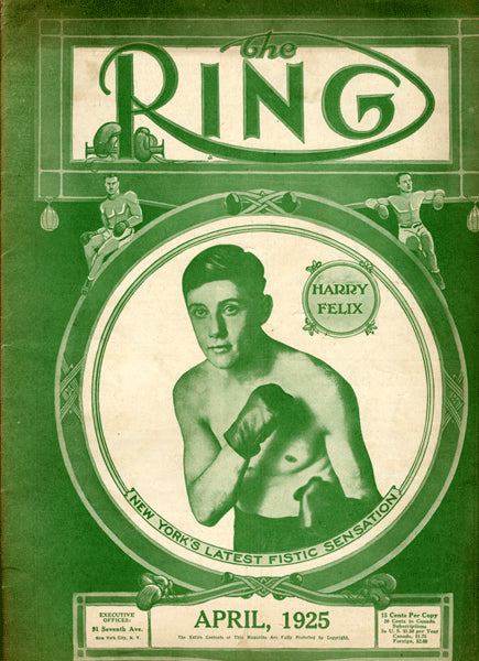 RING MAGAZINE APRIL 1925 – JO Sports Inc.