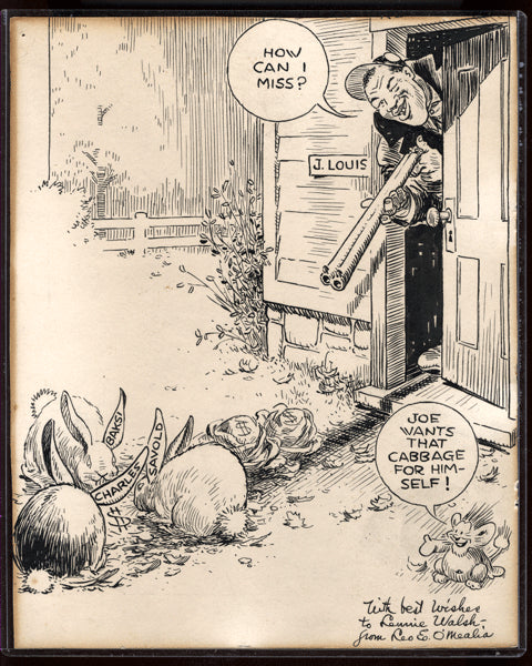 LOUIS, JOE CARTOON ART – JO Sports Inc.