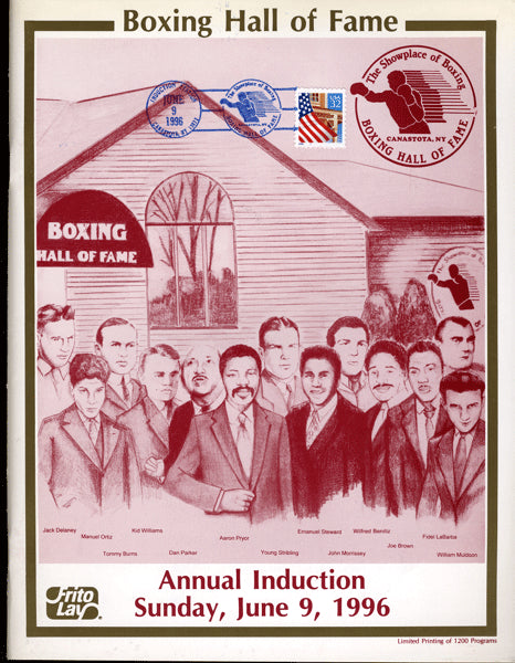 1996 Boxing Hall of Fame Induction Program – JO Sports Inc.