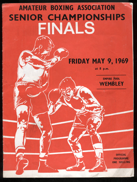 1969 British Boxing Amateur Program (Stracey) – JO Sports Inc.