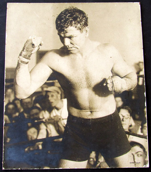 DEMPSEY, JACK ORIGINAL LARGE FORMAT PHOTOGRAPH (AS CHAMPION) – JO ...