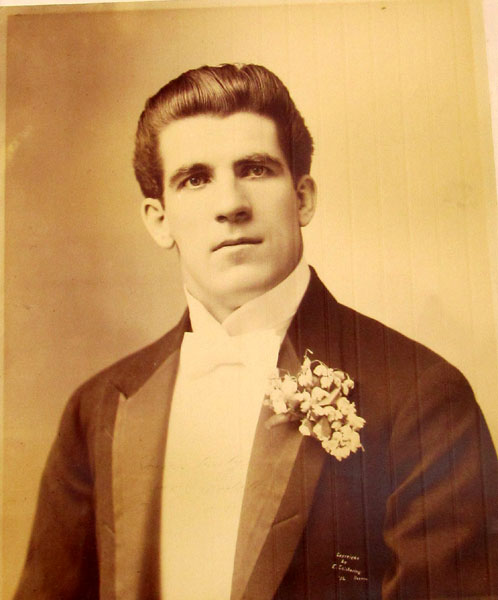 CORBETT, JAMES J. ORIGINAL LARGE FORMAT SIGNED PHOTO (BY CHICKERING-18 ...