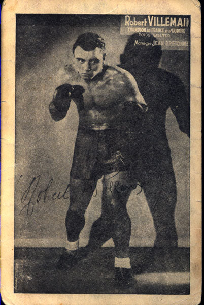 VILLEMAIN, ROBERT SIGNED PHOTO – JO Sports Inc.