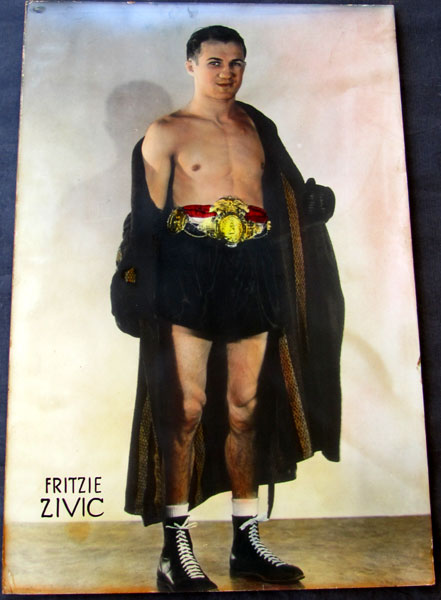 ZIVIC, FRITZIE HAND COLORED LARGE FORMAT PHOTOGRAPH (1940'S) – JO ...