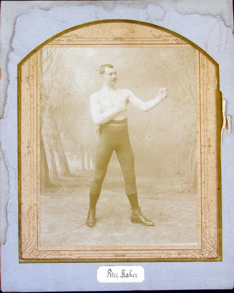 MAHER, PETER ANTIQUE LARGE FORMAT PHOTOGRAPH – JO Sports Inc.