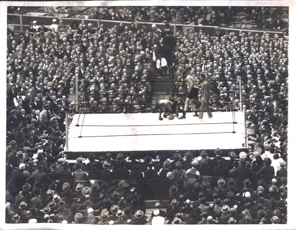 RENAULT, JACK-FRED FULTON ORIGINAL WIRE PHOTO (1923) – JO Sports Inc.