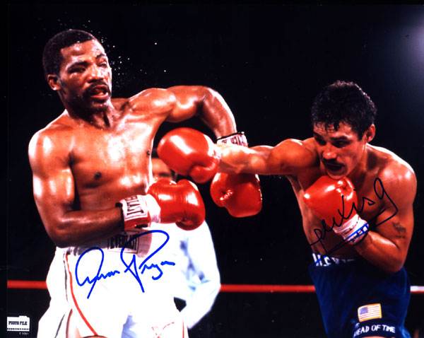 PRYOR, AARON-ALEXIS ARGUELLO I SIGNED PHOTO (1982) – JO Sports Inc.