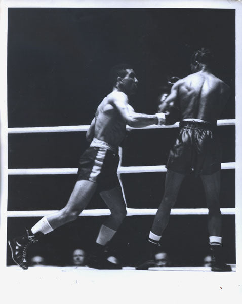ROBINSON, RANDY TURPIN I ORIGINAL WIRE PHOTO (1951) – JO Sports Inc.
