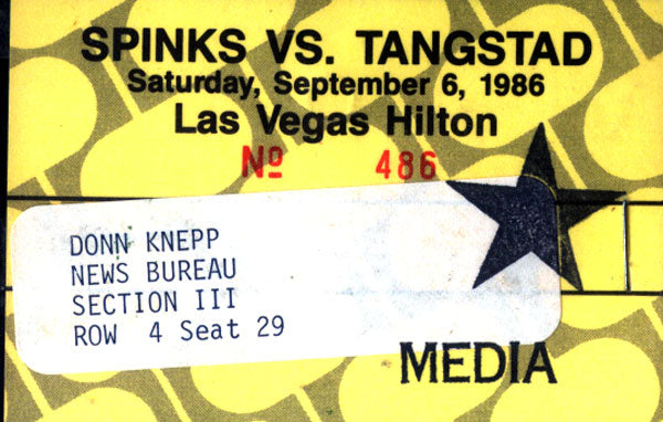 TYSON, MIKE-ALFONZO RATLIFF & MICHAEL SPINKS-STEFFAN TANGSTAD ORIGINAL ...