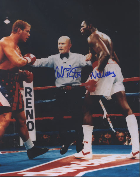 WILLIAMS, CARL "THE TRUTH" SIGNED PHOTOGRAPH – JO Sports Inc.