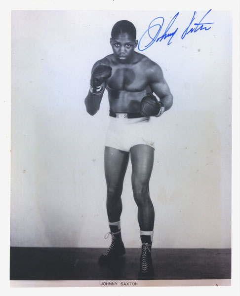 SAXTON, JOHNNY SIGNED PHOTO – JO Sports Inc.