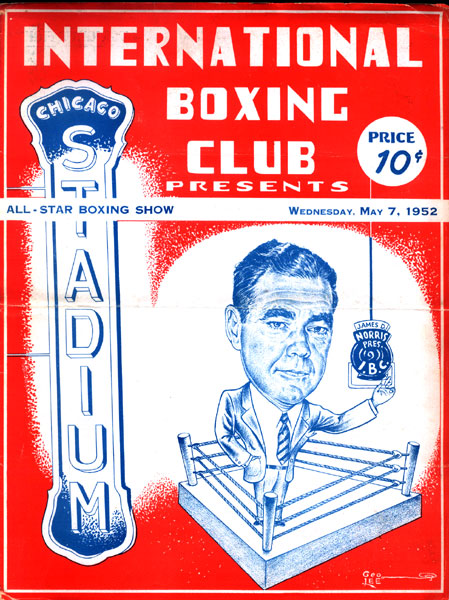 DAVEY, CHUCK-CHICO VEJAR OFFICIAL PROGRAM (1952) – JO Sports Inc.