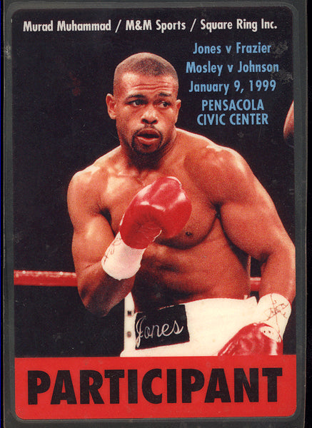 JONES, JR., ROY-RICKY FRAZIER CREDENTIAL (1999) – JO Sports Inc.