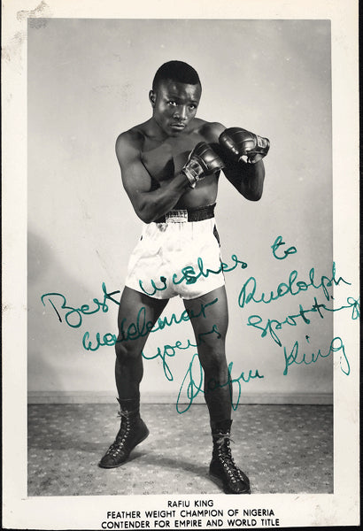 KING, RAFIU SIGNED PHOTO – JO Sports Inc.