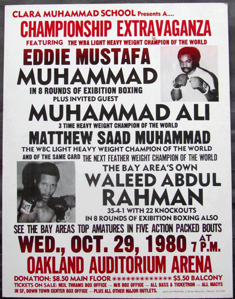 ALI, MUHAMMAD & EDDIE MUSTAFA MUHAMMAD & MATTHEW SAAD MUHAMMAD EXHIBIT ...