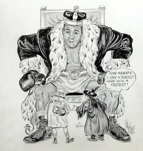 PATTERSON, FLOYD CARTOON ARTWORK (1961-BY PHIL BISSELL) – JO Sports Inc.