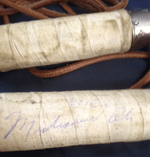 ALI, MUHAMMAD SIGNED TRAINING JUMP ROPE (1978-DEER LAKE) – JO Sports Inc.