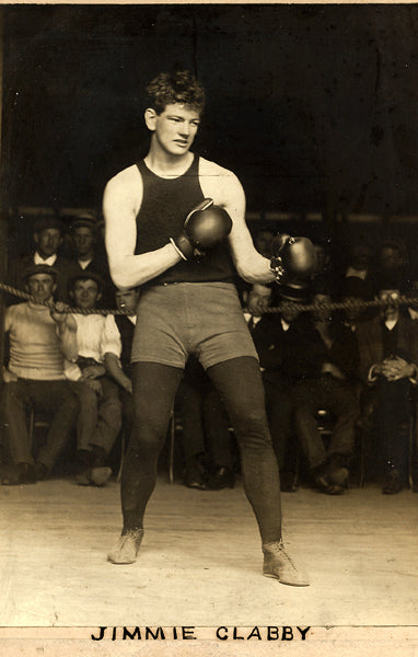 CLABBY, JIMMY ANTIQUE MOUNTED PHOTO – JO Sports Inc.