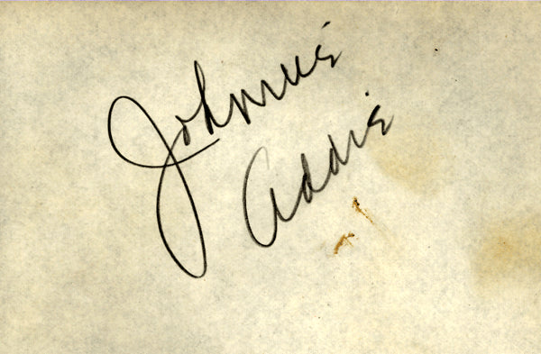 ADDIE, JOHNNY PENCIL SIGNATURE – JO Sports Inc.