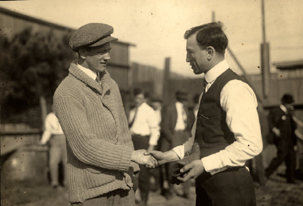 CLABBY, JIMMY & LEACH CROSS ANTIQUE PHOTOGRAPH – JO Sports Inc.
