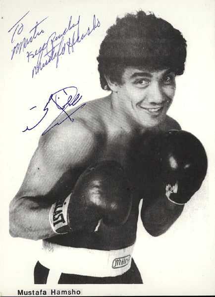 HAMSHO, MUSTAFA SIGNED PHOTO – JO Sports Inc.