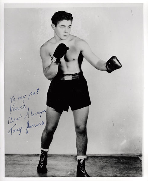 JANIRO, TONY SIGNED PHOTO – JO Sports Inc.