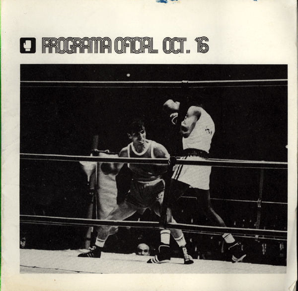 FOREMAN, GEORGE OLYMPIC BOXING OFFICIAL PROGRAM (1ST ROUND) – JO Sports ...