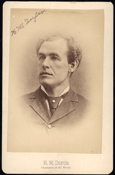 DUFUR, H. M. CABINET CARD (WRESTLER) – JO Sports Inc.