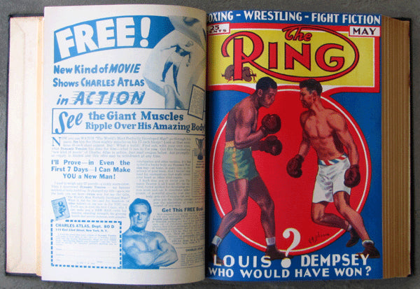 RING MAGAZINE BOUND VOLUME (1936) – JO Sports Inc.