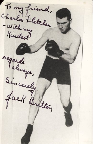 BRITTON, JACK SIGNED PHOTO – JO Sports Inc.