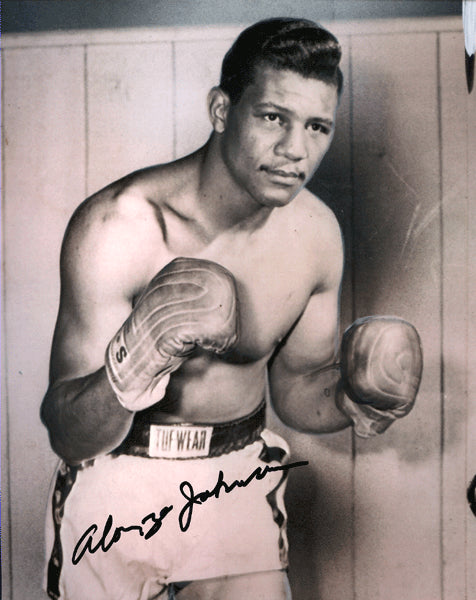 JOHNSON, ALONZO SIGNED PHOTO – JO Sports Inc.
