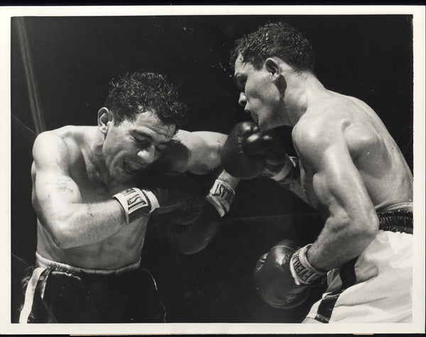 ORTIZ, CARLOS-JOHNNY BUSSO II WIRE PHOTO (1958) – JO Sports Inc.