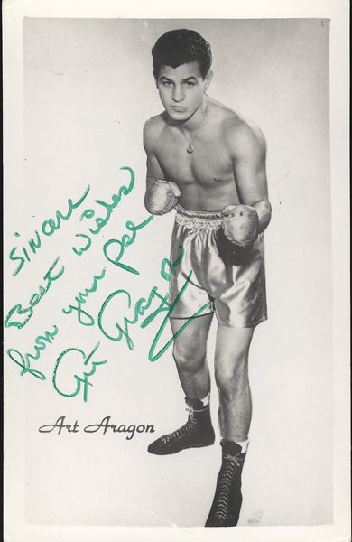 ARAGON, ART SIGNED PHOTO – JO Sports Inc.