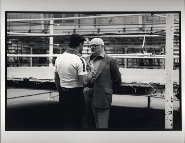 D'AMATO, CUS & JIMMY JACOBS ORIGINAL PHOTO (TYSON BRAIN TRUST-1985 ...