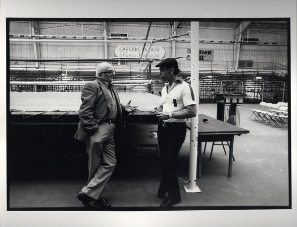 D'AMATO, CUS & JIMMY JACOBS ORIGINAL PHOTO (TYSON BRAIN TRUST-1985 ...