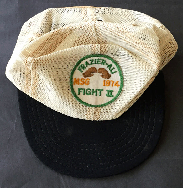 ALI, MUHAMMAD-JOE FRAZIER SOUVENIR HAT (1974) – JO Sports Inc.