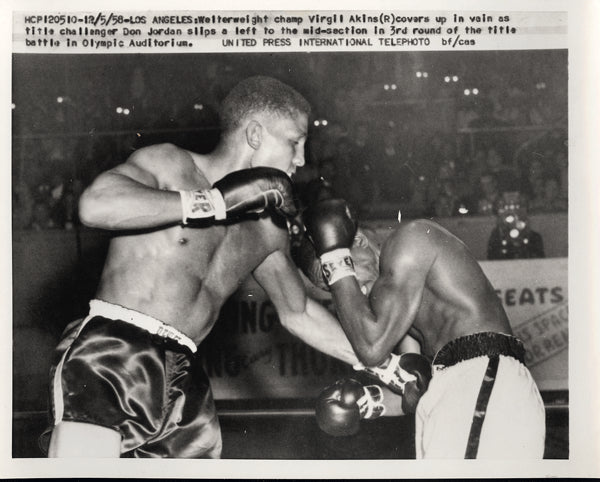 JORDAN, DON-VIRGIL AKINS I WIRE PHOTO (1958-3RD ROUND) – JO Sports Inc.