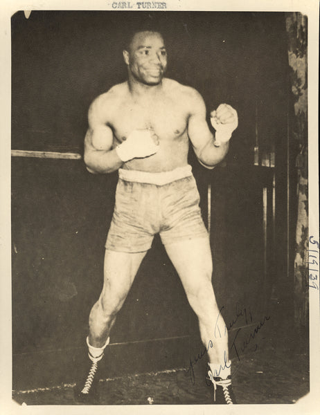 TURNER, CARL SIGNED PROMOTIONAL PHOTO – JO Sports Inc.