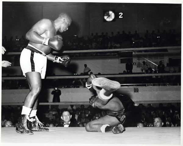 LISTON, SONNY-HOWARD KING WIRE PHOTO (1961) – JO Sports Inc.