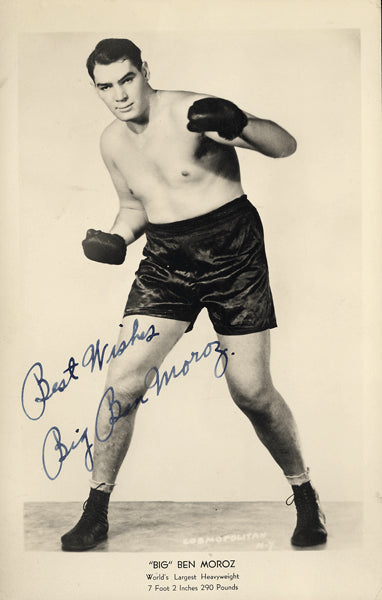 MOROZ, "BIG" BEN SIGNED PHOTO – JO Sports Inc.
