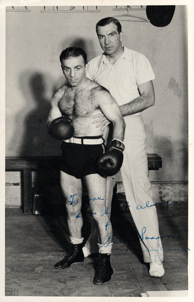 SARRON, PETEY SIGNED PHOTO (ALSO SIGNED BY TRAINER JIMMY ERWIN) – JO ...