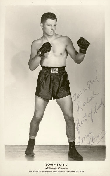 HORNE, SONNY SIGNED PROMOTIONAL PHOTO – JO Sports Inc.