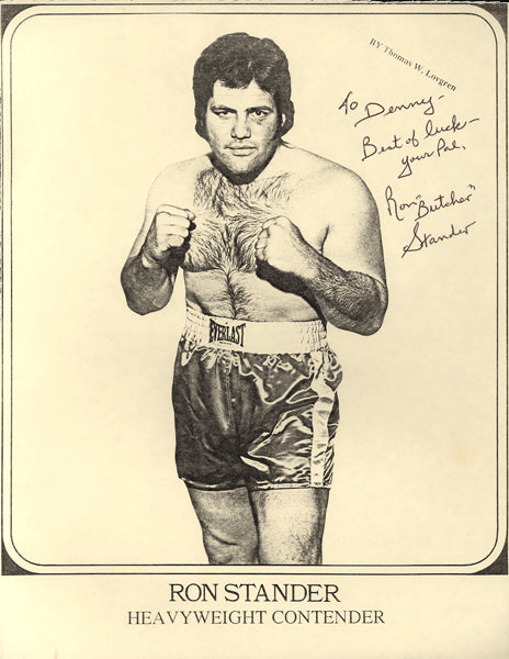 STANDER, RON SIGNED PHOTO – JO Sports Inc.
