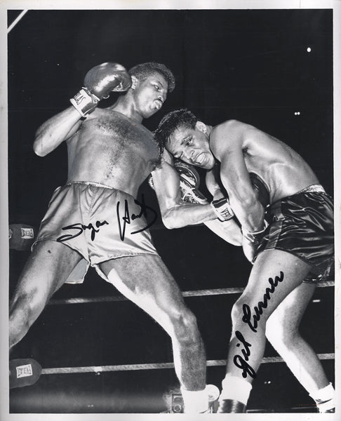 TURNER, GIL & GARNET "SUGAR" HART SIGNED WIRE PHOTO – JO Sports Inc.