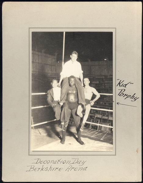 GODFREY, GEORGE ORIGINAL MOUNTED PHOTO (1931) – JO Sports Inc.